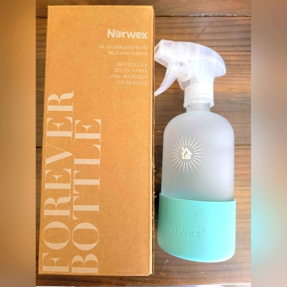 Norwex | Kitchen | Norwex Forever Glass Spray Bottle Teal | Poshmark